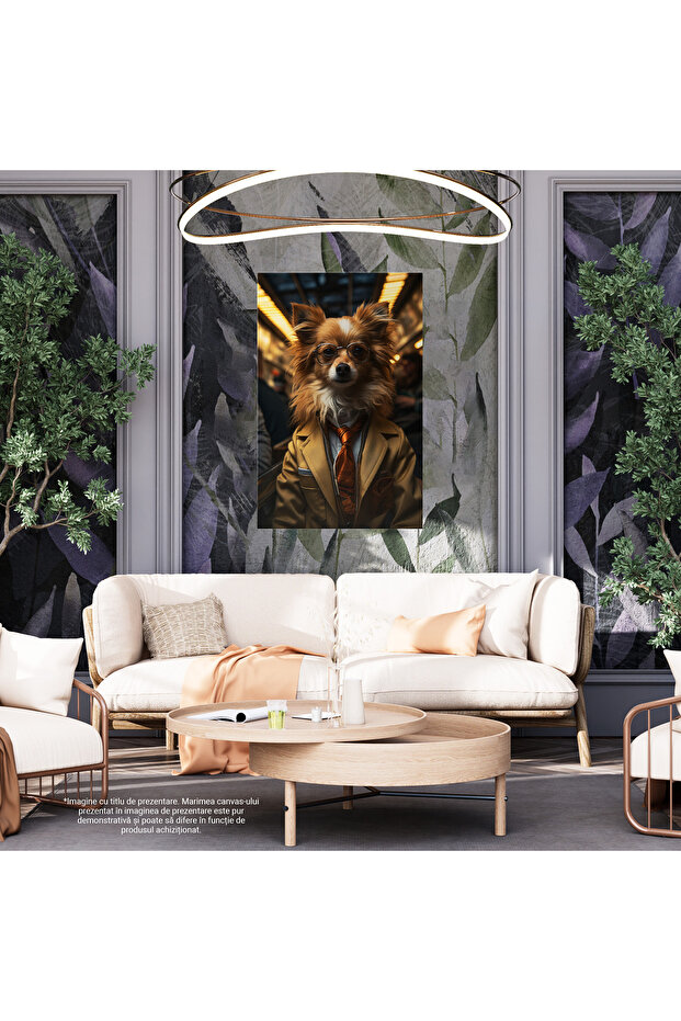 StoryGift Romania Canvas Painting 90 X 60cm The Quiet Path and the Dog ...