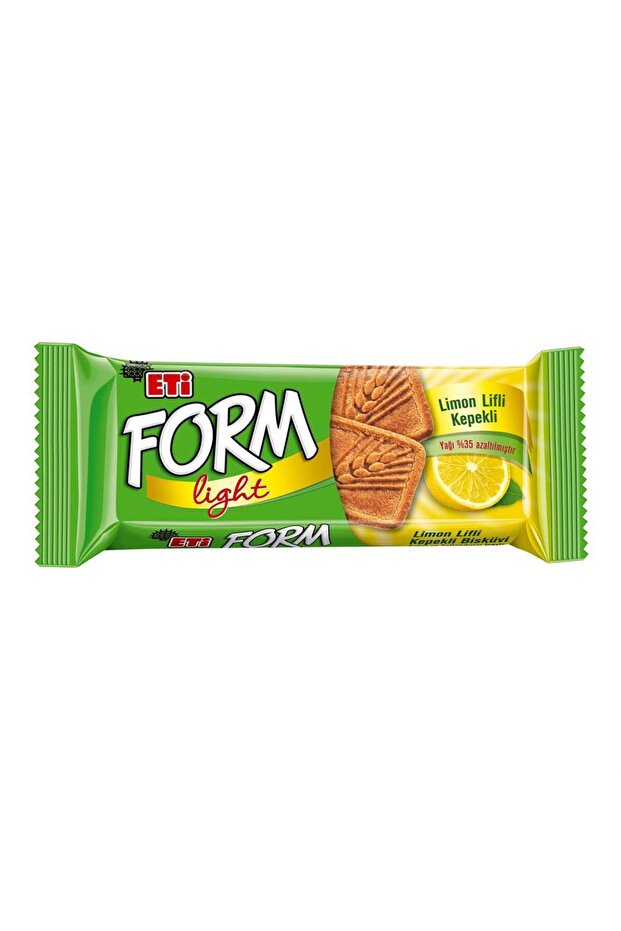 Eti Form Light Limon Lifli Kepekli Bisküvi 50 g x 24 Adet - Fiyatı ...