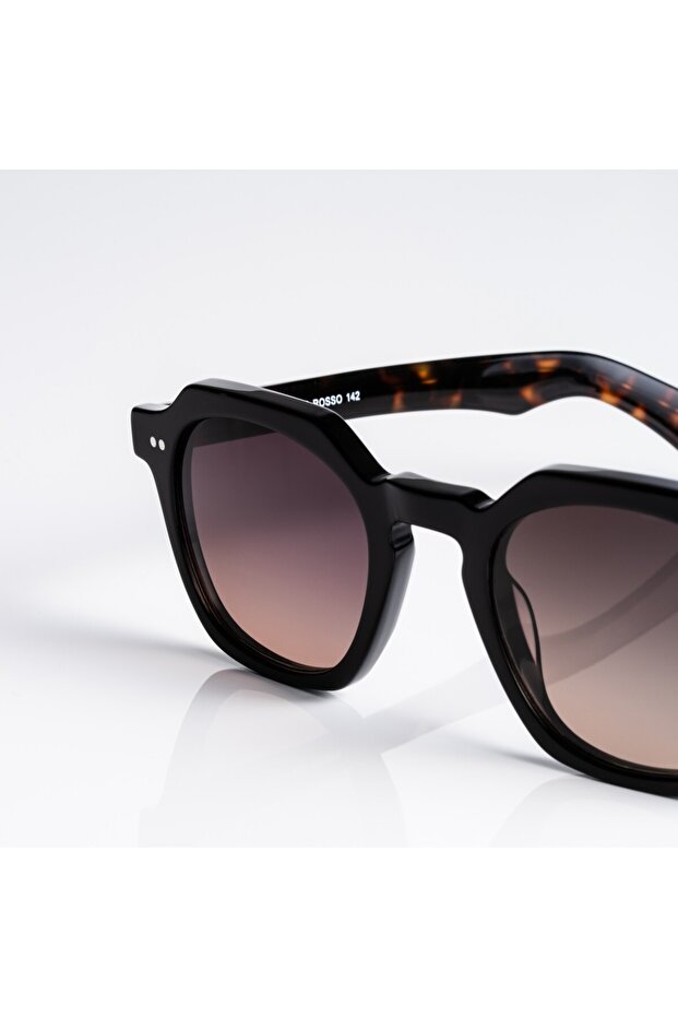 SENLITES Sunglasses More QUILL ROSSO Unisex Kahverengi Güneş Gözlüğü ...