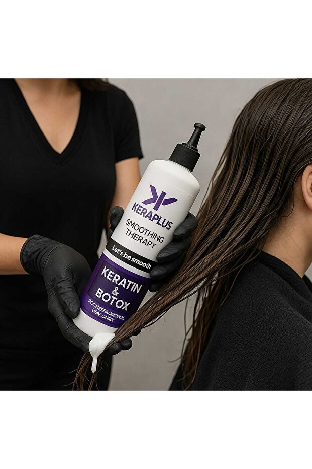 KERAPLUS Onarıcı Keratin Dolgusu Düzleştirme Etkili 1000ml Set - Fiyatı ...