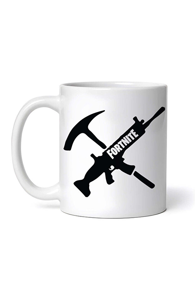 OEM Εξατομικευμένη Λευκή Κούπα, Όπλα Μάχης Fortnite, Inovatix®. 330ml ...