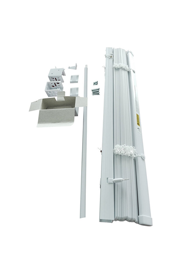 Artforhome Jaluzea Orizontală Din Pvc Pentru Interior – Culoare Alb ...