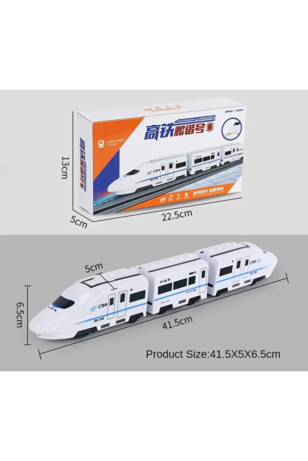 Choice 551A-1 Electric DIY High-Speed Train Toy with Sound & Light ...