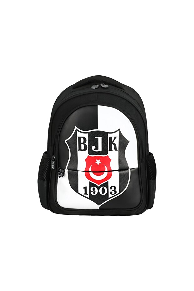 Beşiktaş Beşiktaş Bjk 1903 Logo Desenli Suni Deri Okul Çantası - Fiyatı ...