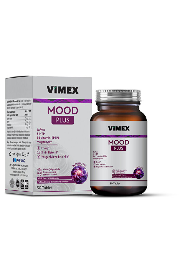 Vimex MOOD PLUS 30 TABLET - Fiyatı, Yorumları