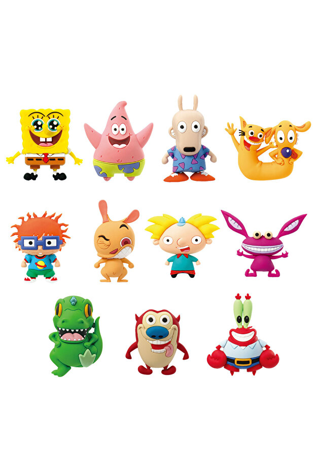 Genel Markalar Monogram Nickelodeon Klipsli Figür Seri 1 ( 24Lü Display ...