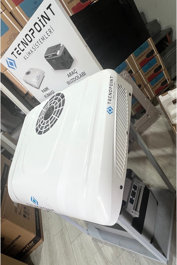 tecnopoint Tavan Tipi Park Kliması 24 V Tır Park Kliması Kamyonet ...