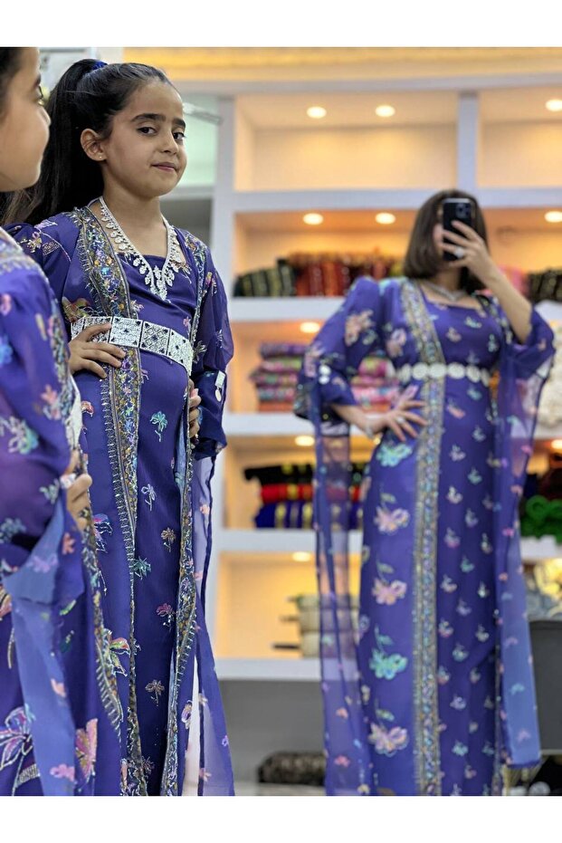 SOLİN YÖRESEL Anne-Kız Yöresel Elbise Düğünlük Kaftan Abiye(Görseldeki ...