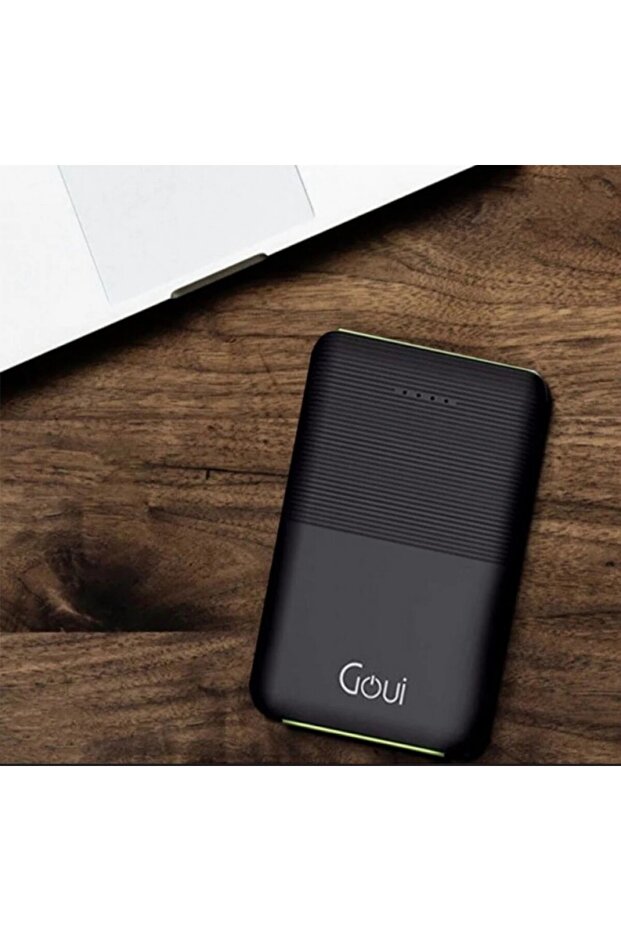 GOUİ 10000mAh power bank with 18W fast charging and QC3.0 and PD ports ...