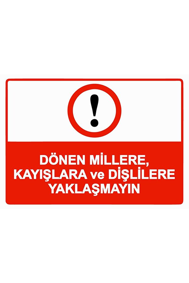 ZiPrinter Do Not Approach Rotating Mills, Belts and Gears Isg Warning ...