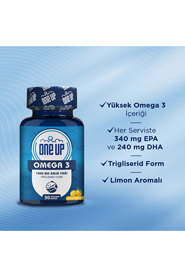 One Up Omega 3 1000 Mg 30 Kapsül - Fiyatı, Yorumları