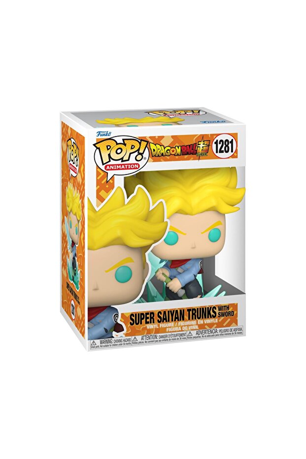 Funko Dragon Ball Super Super Saiyan Trunks with Sword POP Figure ...