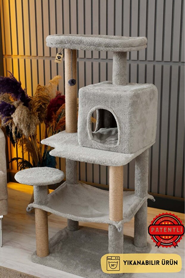 Pati Store Kedi Tırmalama Evi , Yıkanabilir Kedi Evi , Kedi Tırmalama ...