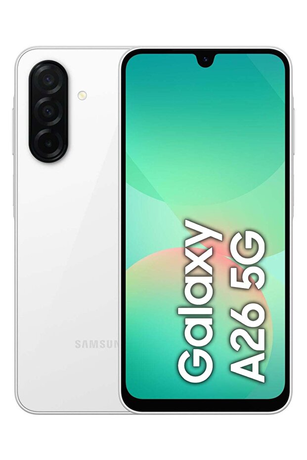 Samsung Galaxy A26 5G Dual SIM White 6GB RAM 128GB - Middle East ...