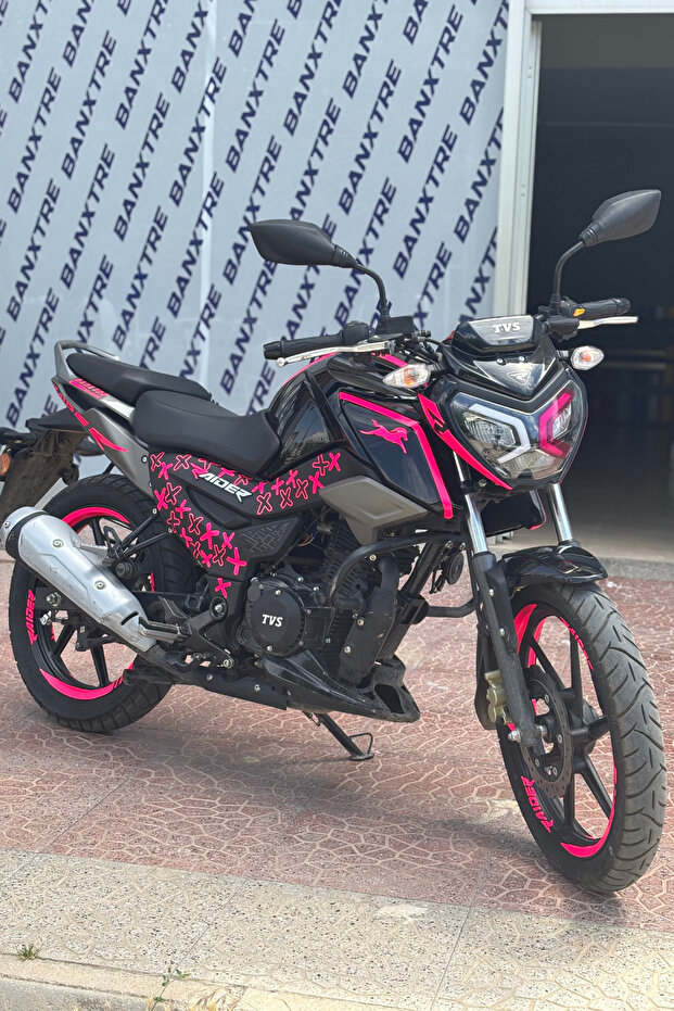 Banxtre TVS Raider için 78 Parça Komple Motor Sticker Seti - Fiyatı, Yorumları