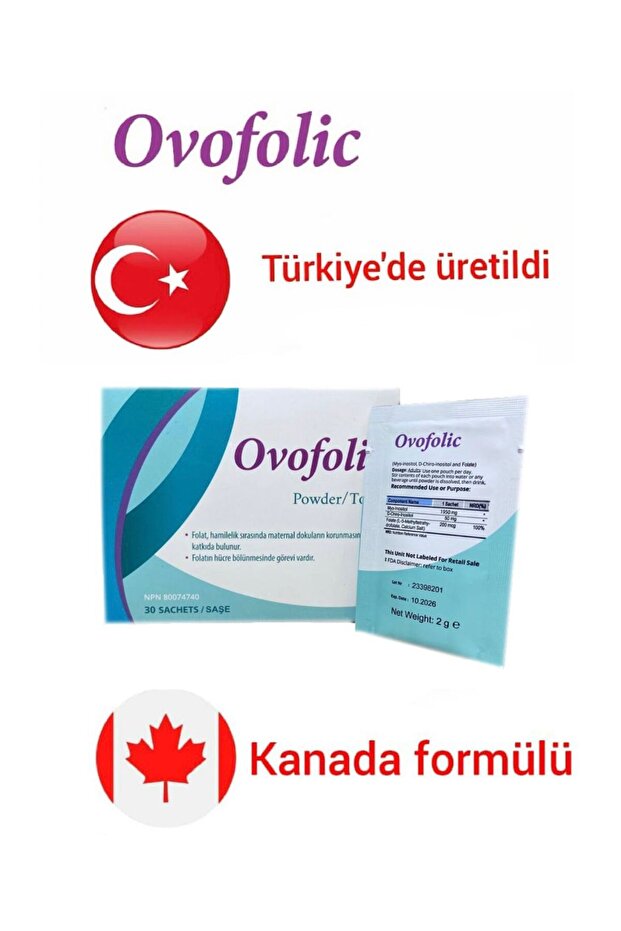 Ovofolic İnositol Takviyesi - Myo-Inositol veD-Chiro Inositol Plus ...