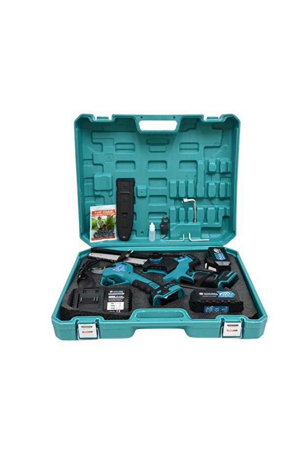 Mur-Cell Dijital Göstergeli 2Li Set A PLUS 21v 3Ah 50mm Budama Makası ...