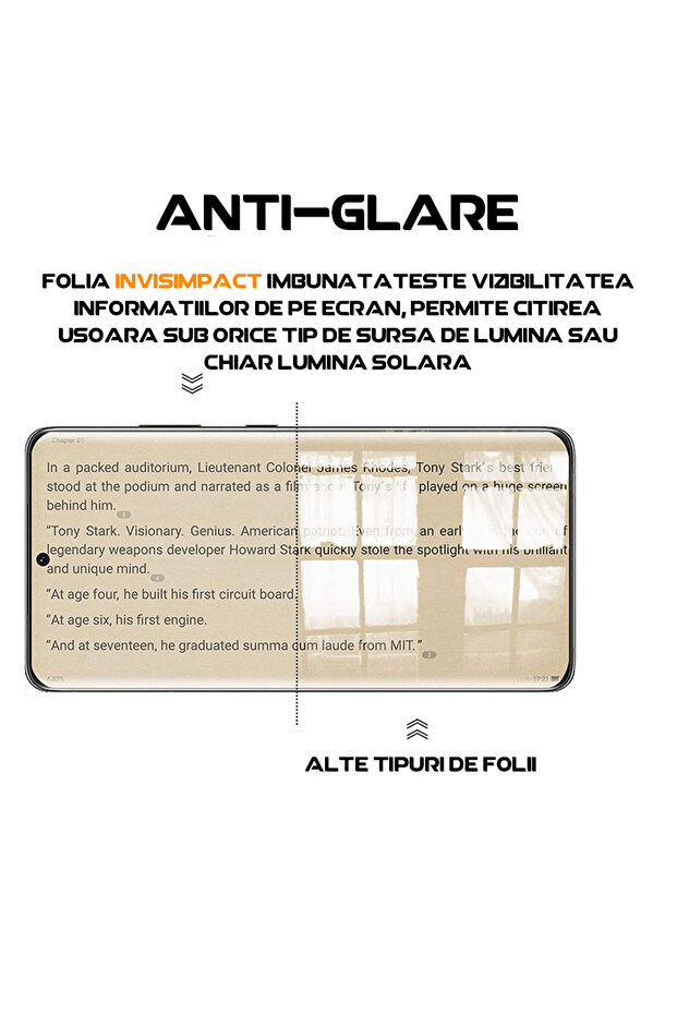 FONIX InvisImpact film compatible with Vivo Y03t, Silicone polymer ...