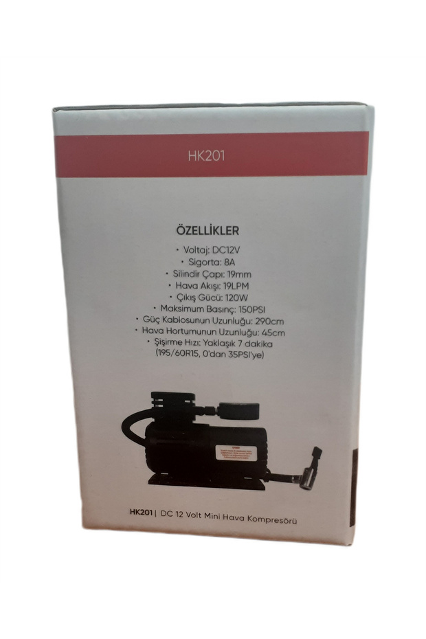 asonic HK201 DC 12 VOLT MİNİ HAVA KOMPRESÖRÜ - Fiyatı, Yorumları