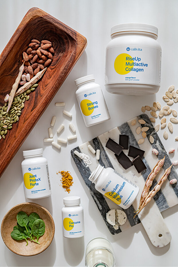 Calivita Calcium Magnesium Plus Supplement with Calcium Magnesium ...