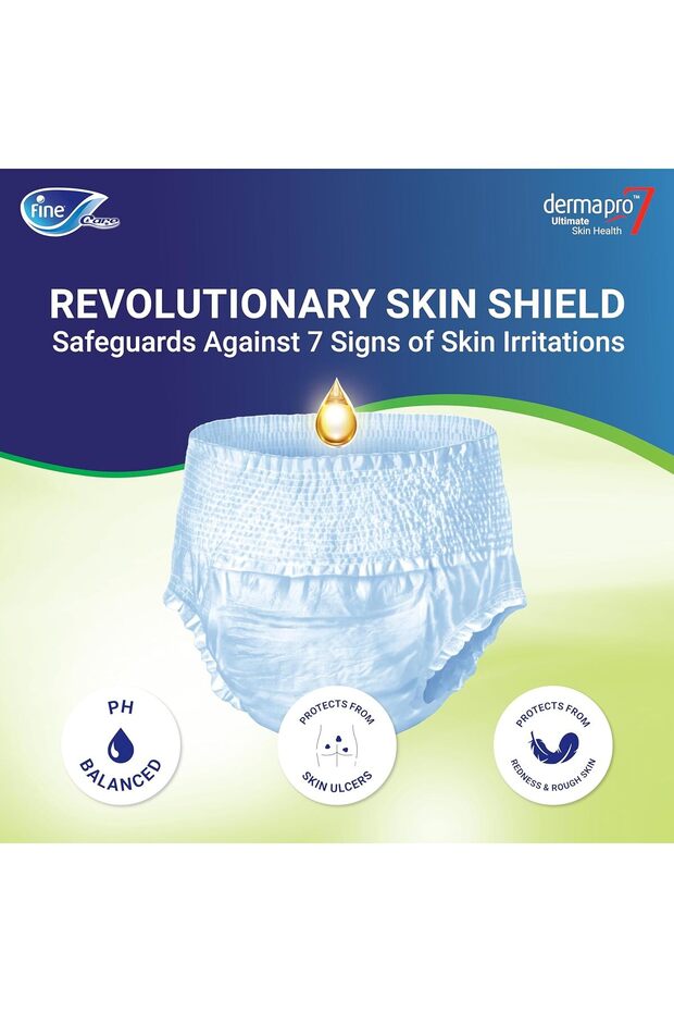 Fine Care Adult Pull Ups, Large (Waist 100 - 140 cm), Pack of 84- Trendyol