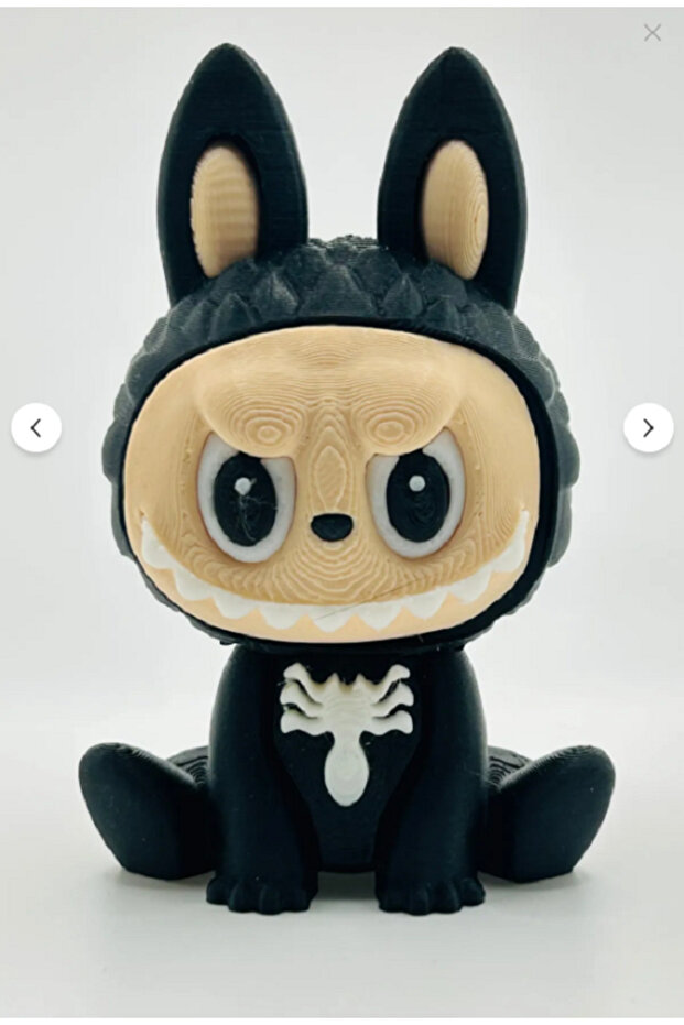 Kaptan Mavi Labubu Venom 3D Figure Figurine Toy 10 cm- Trendyol