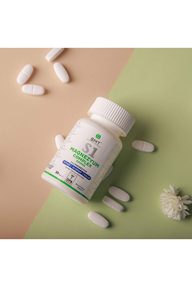 Biomet S1™ Magnezyum Complex - Sitrat Malat Glisinat 30 Tablet - Fiyatı ...