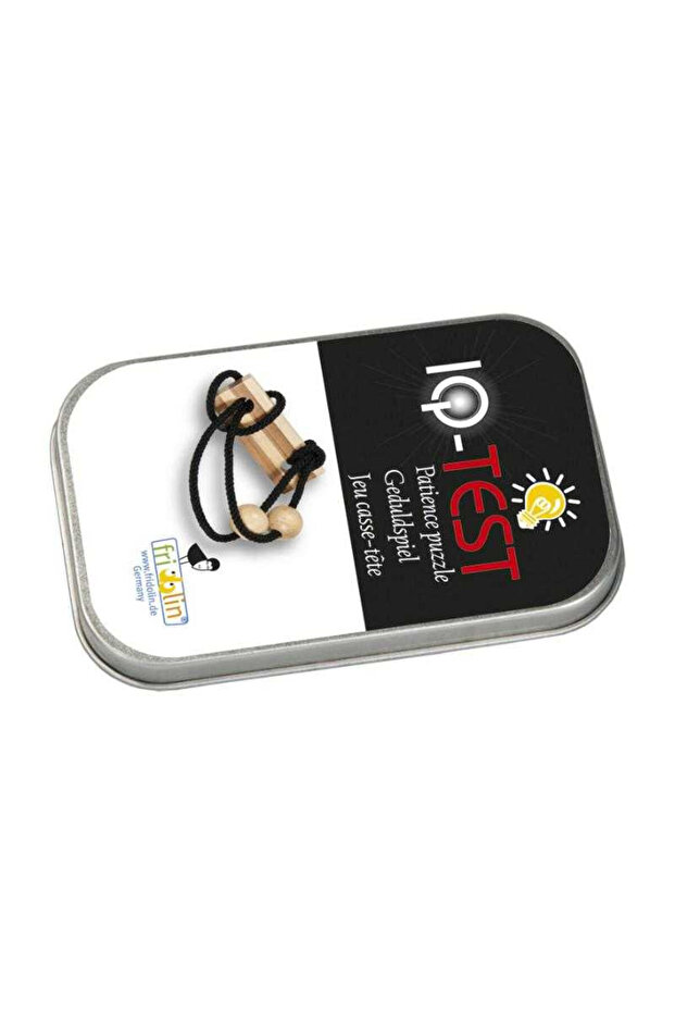 Fridolin Logical IQ puzzle game with string Free the ring-4, Fridolin ...