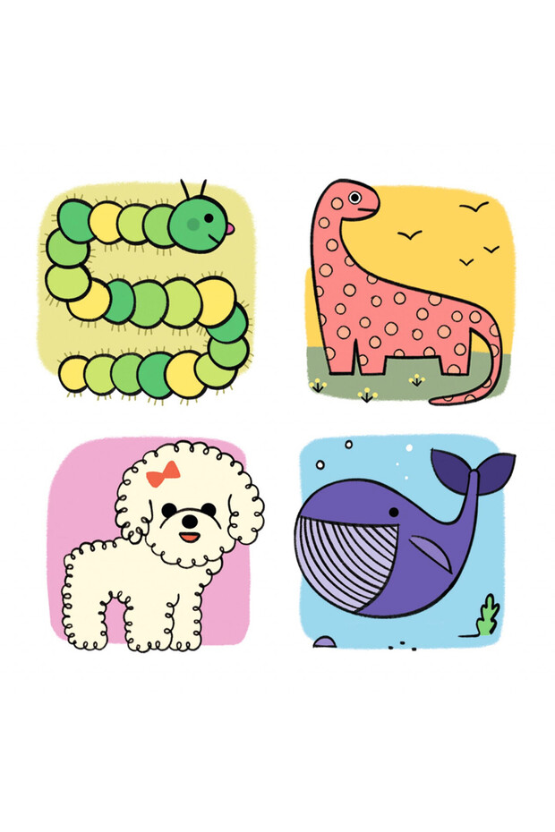 djeco Eduludo Game Draw step by step Lama & co, Djeco, kids extra ...