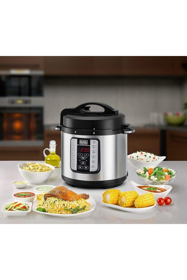 Generic BLACK+DECKER EZ Smart Steam Pot 1000W 7-in-1 Multi-Cooker, 6L ...