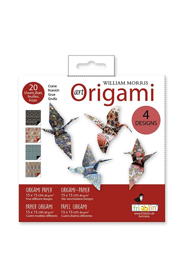 Fridolin Origami cocori design William Morris, Fridolin, editie pentru ...