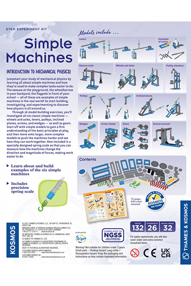 Thames & Kosmos Mechanical Engineering STEM Kit, Thames & Kosmos ...