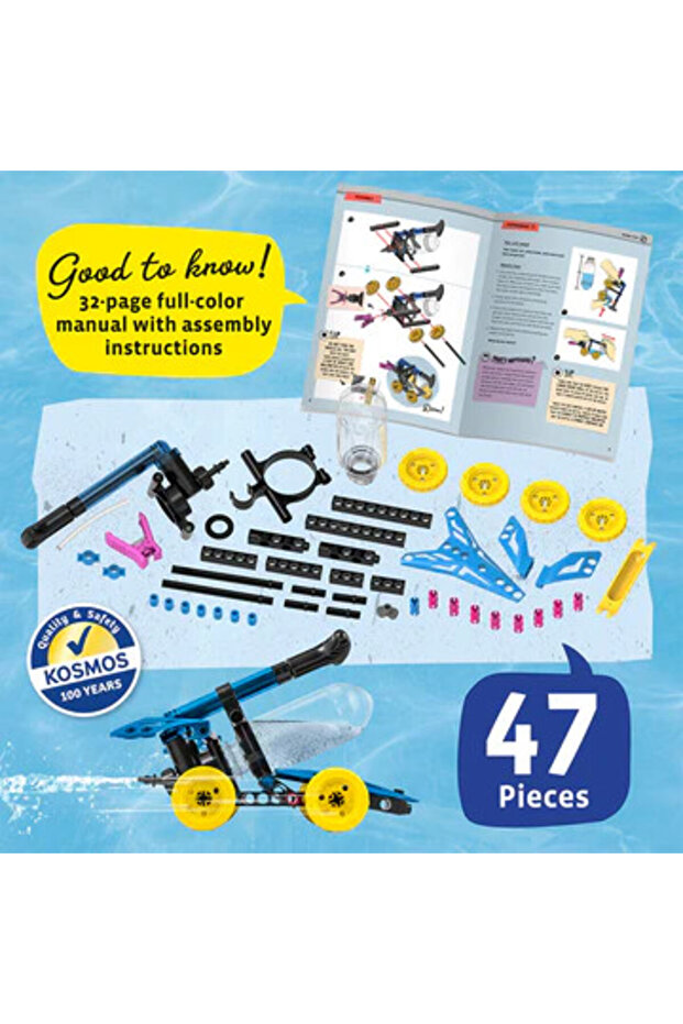 Thames & Kosmos STEM Kit Water-powered mechanisms, Thames & Kosmos, for ...