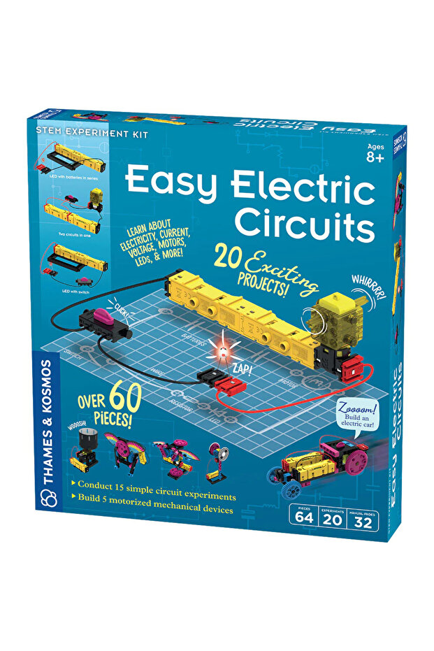 Thames & Kosmos STEM Kit Build Electric Circuits, Thames & Kosmos, for ...