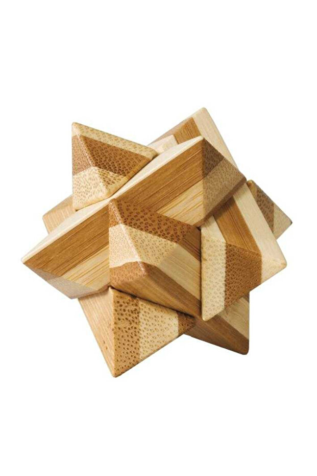 Fridolin Logic game IQ 3D Puzzle in metal box Star, Fridolin, play ...