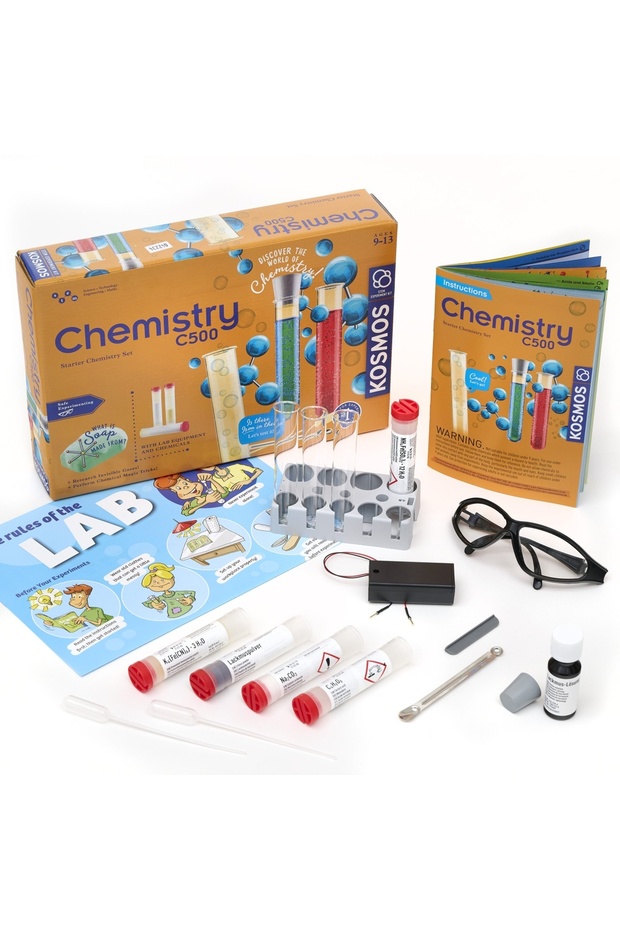 Thames & Kosmos Kit STEM Experiente chimice si electrochimice, Thames ...