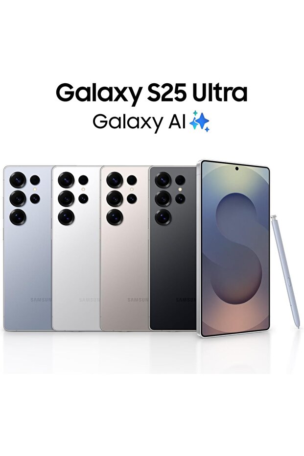 Samsung Galaxy S25 Ultra 5G Dual SIM 12GB RAM 256GB ROM Titanium Black ...