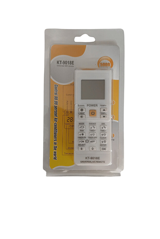 Universal Klima Akıllı Kumanda Kt-9018 (5000 adet klima Modeli ...