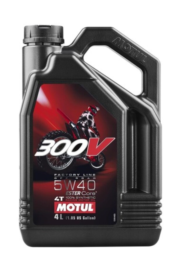 Motul Λάδι κινητήρα μοτοσικλέτας 300v FL Off Road 5w40 4l- Trendyol