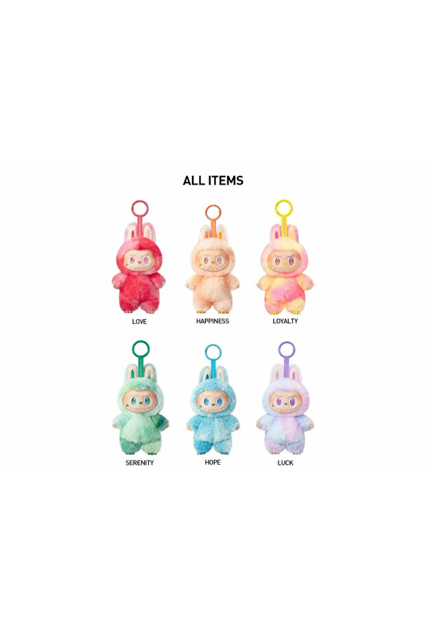 UmBaby %100 Orjinal Labubu Oyuncak Labubu Peluş Bebek Labubu Anahtarlık ...
