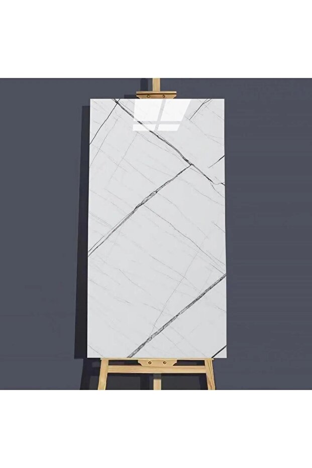 UKAB Kendinden Yapışkanlı Mermer Seramik Desenli Köpük PVC Duvar Paneli ...
