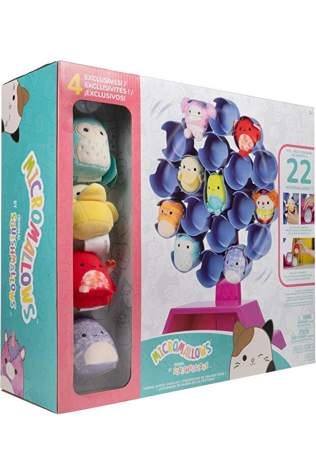 Squishmallows Micromallows 4 Custom Figure and Mega Exhibition Kit ...