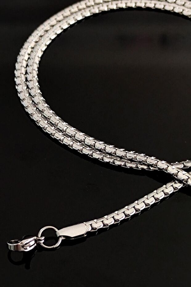 GWOMA Crushed Flat Model Grek 316L Steel Gift Necklace for Lover ...