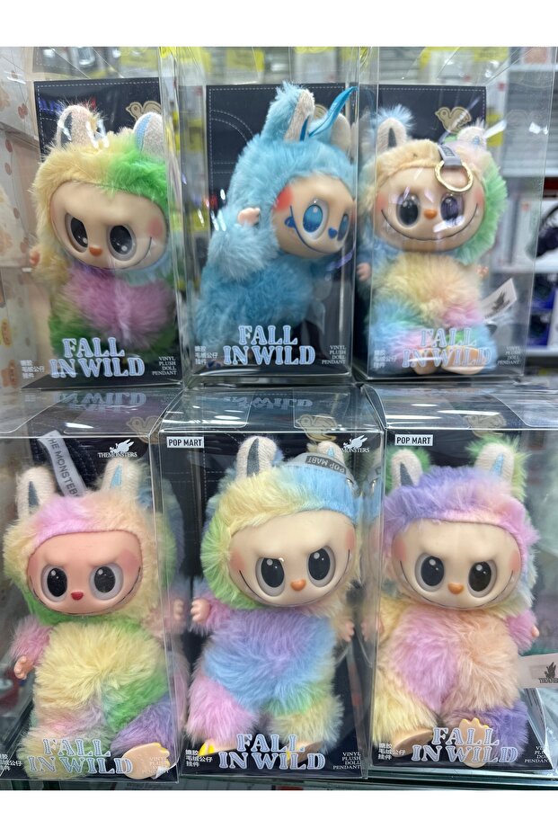 instatech Labubu Bebek Çanta Charmı Yüksek Kalite Anime Figür Popmart ...