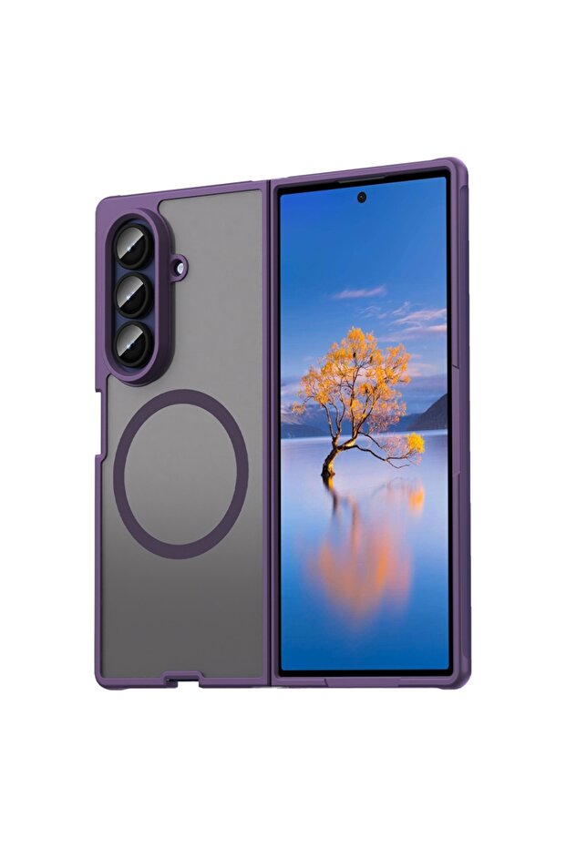 SKYDDAR INNOVATION Θήκη για Samsung Galaxy Z Fold7, HaloFrost MagSafe ...