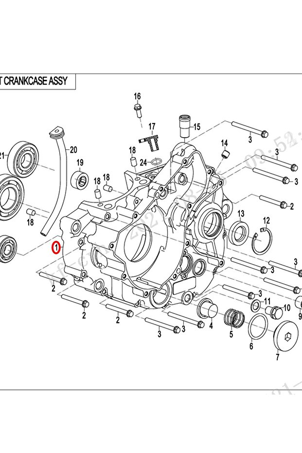 MotoExpress CFMoto 250NK 250SR 250CLX 2020-2025 Sol Blok Motor Bloğu ...