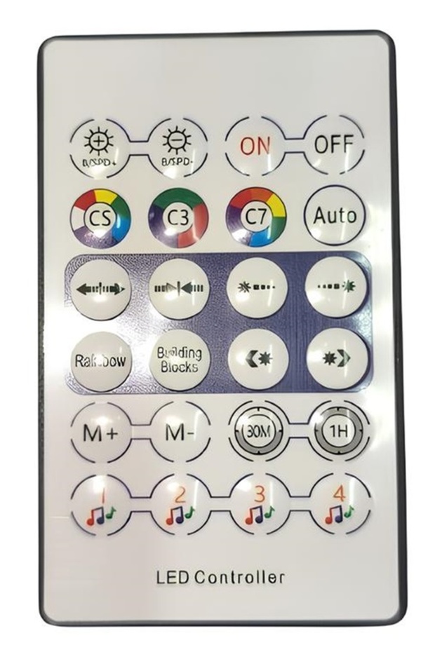 Genel Markalar RGB Yılbaşı Süsü 5m 🌈 USB Kumandalı Piksel LED Işık Dış ...