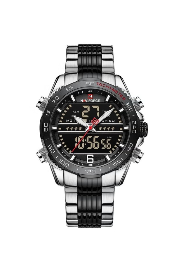 Naviforce Multi-Function Analog Digital Wrist Watch for Men with ...