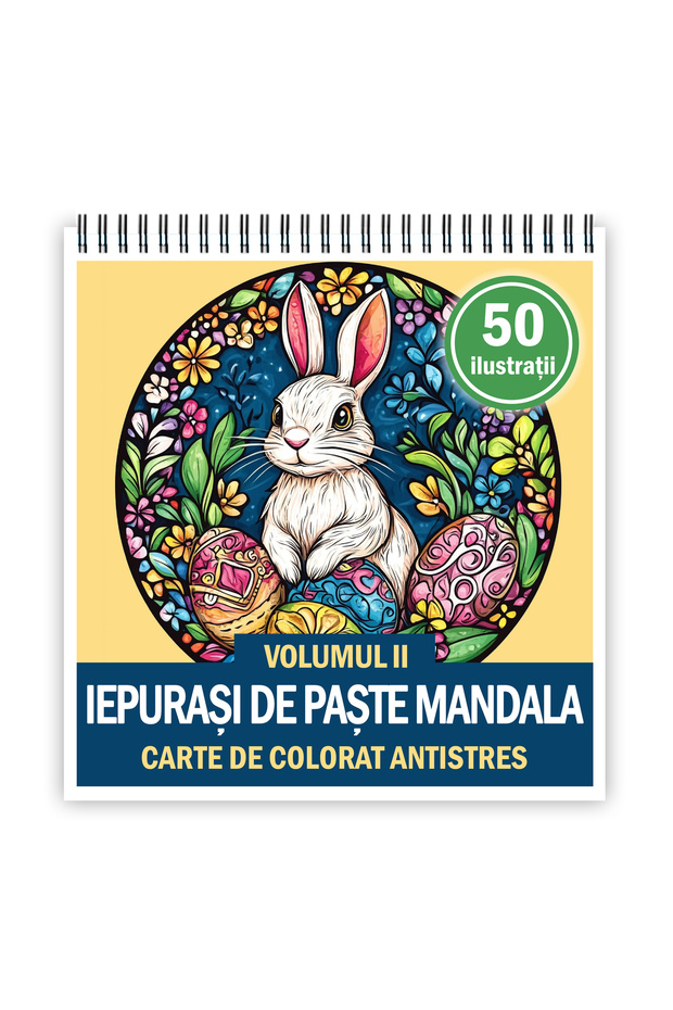 Legendary Gifts Carte de colorat, 50 de ilustrații Mandale cu fluturi ...