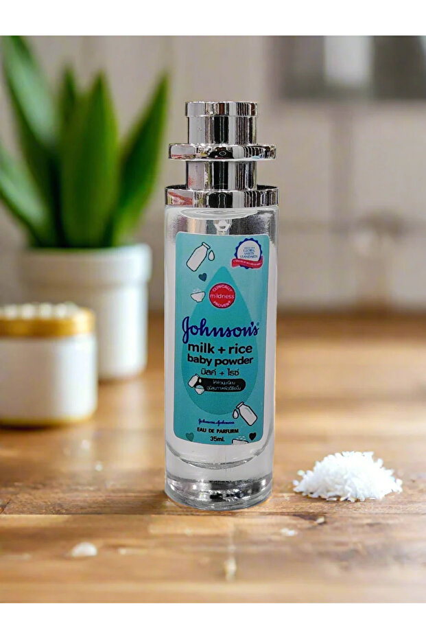 Johnson's Baby Powder Perfume Milk Rice 35ml- Trendyol